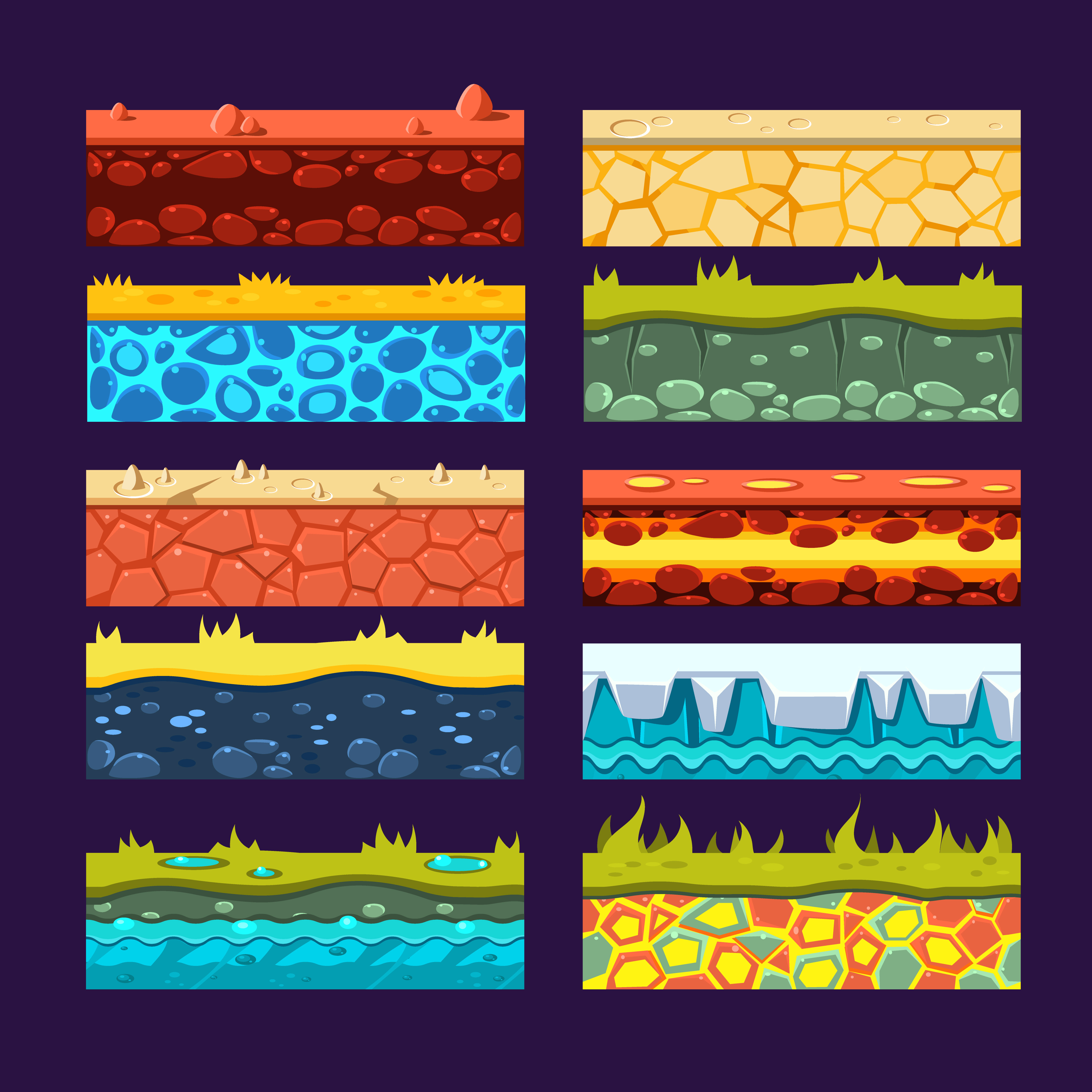 Textures for Games Platform, a Texture Graphic by TopVectors
