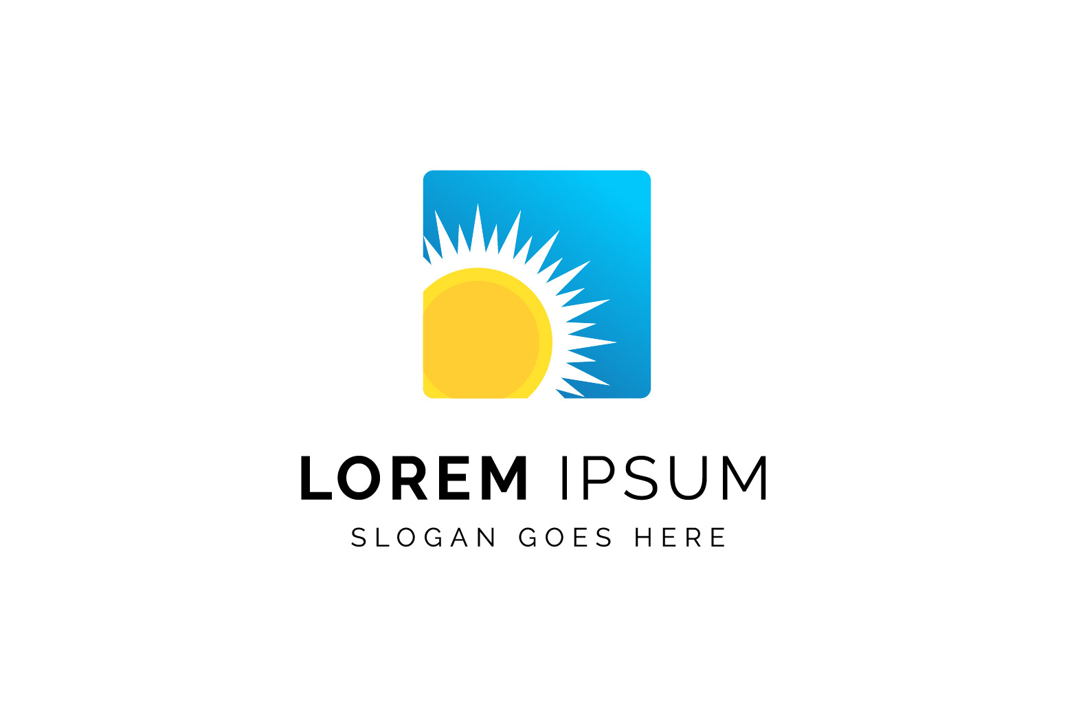 Radiant sun logo design concept, a Branding & Logo Template by Distrologo
