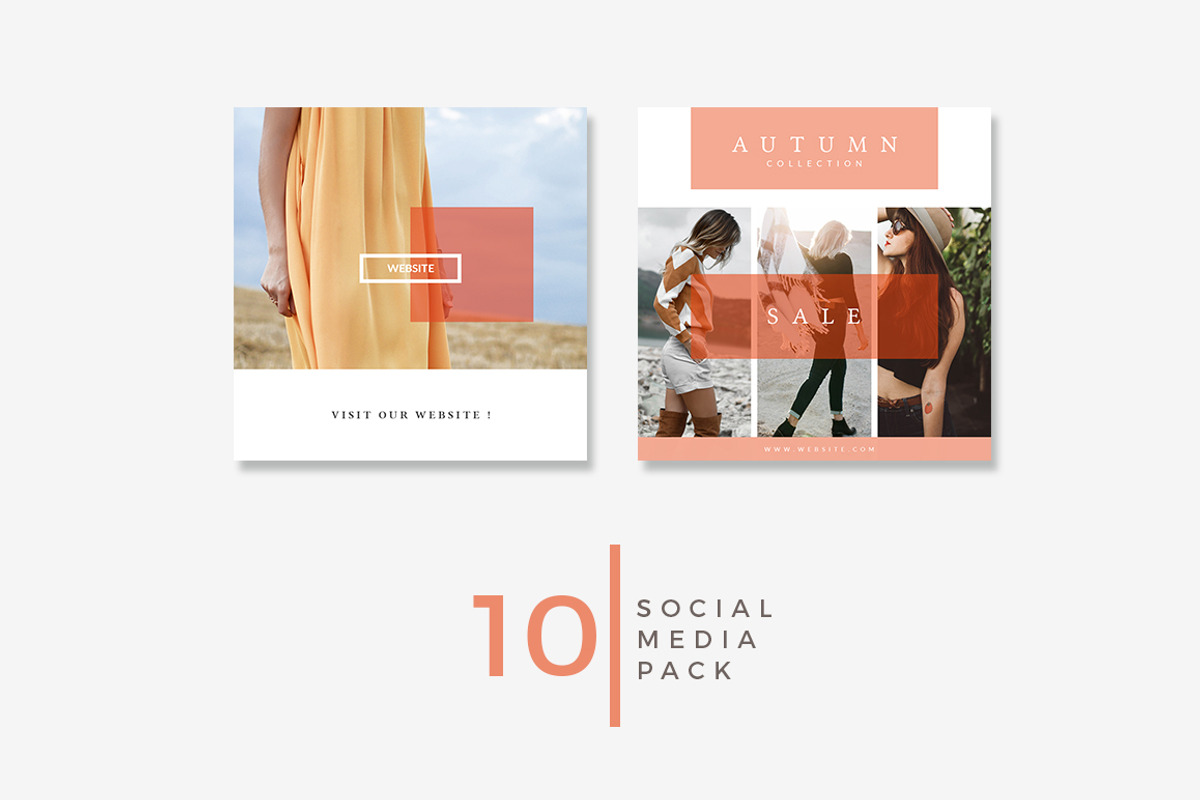 Instagram Social Media Pack, a Social Media Template by Rome B Creation