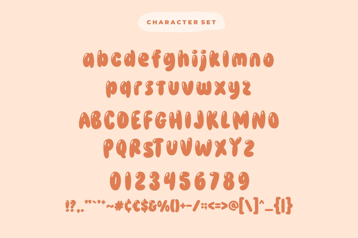 Smothy - Bubble Font Style, a Sans Serif Font by HansCo Studio
