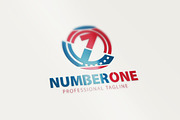 Number One Logo, a Branding & Logo Template by Creative Dezing