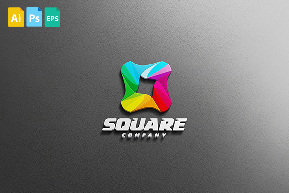 Square Logo, a Branding & Logo Template by Schneider Design Store