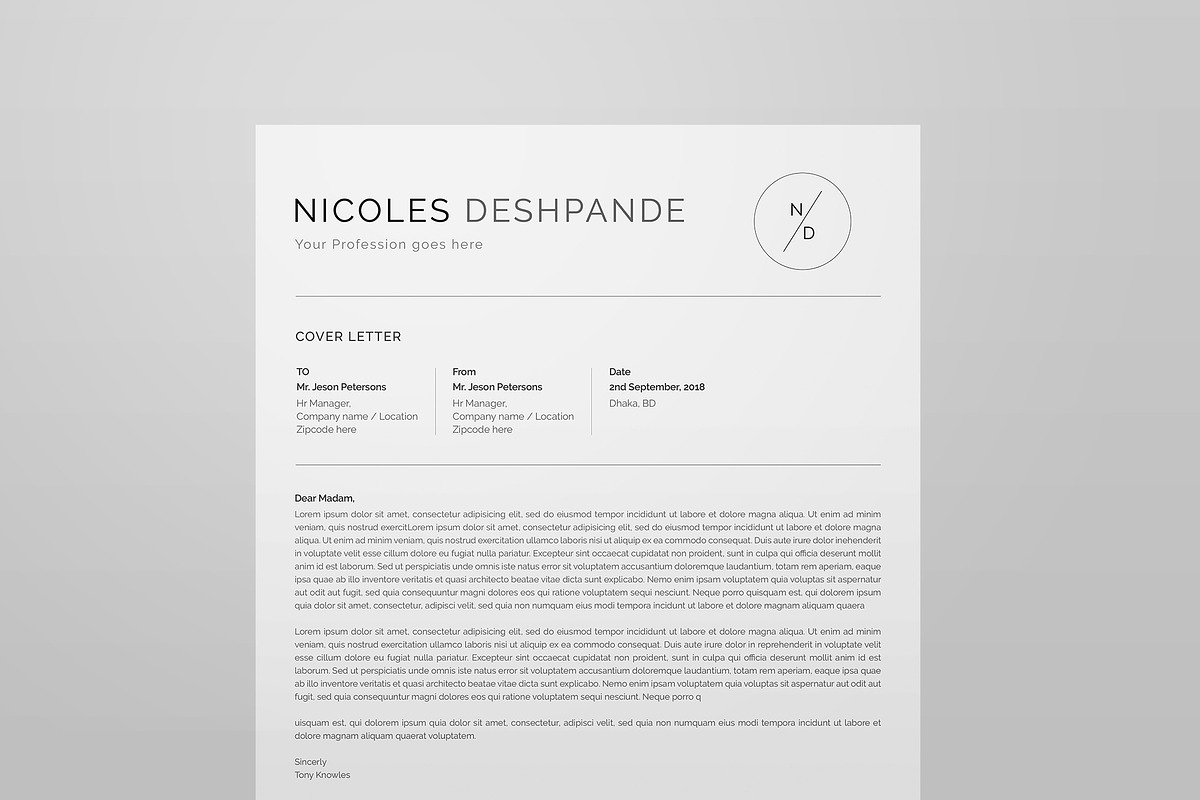 1 Page Resume, a Resume Template by paulresume
