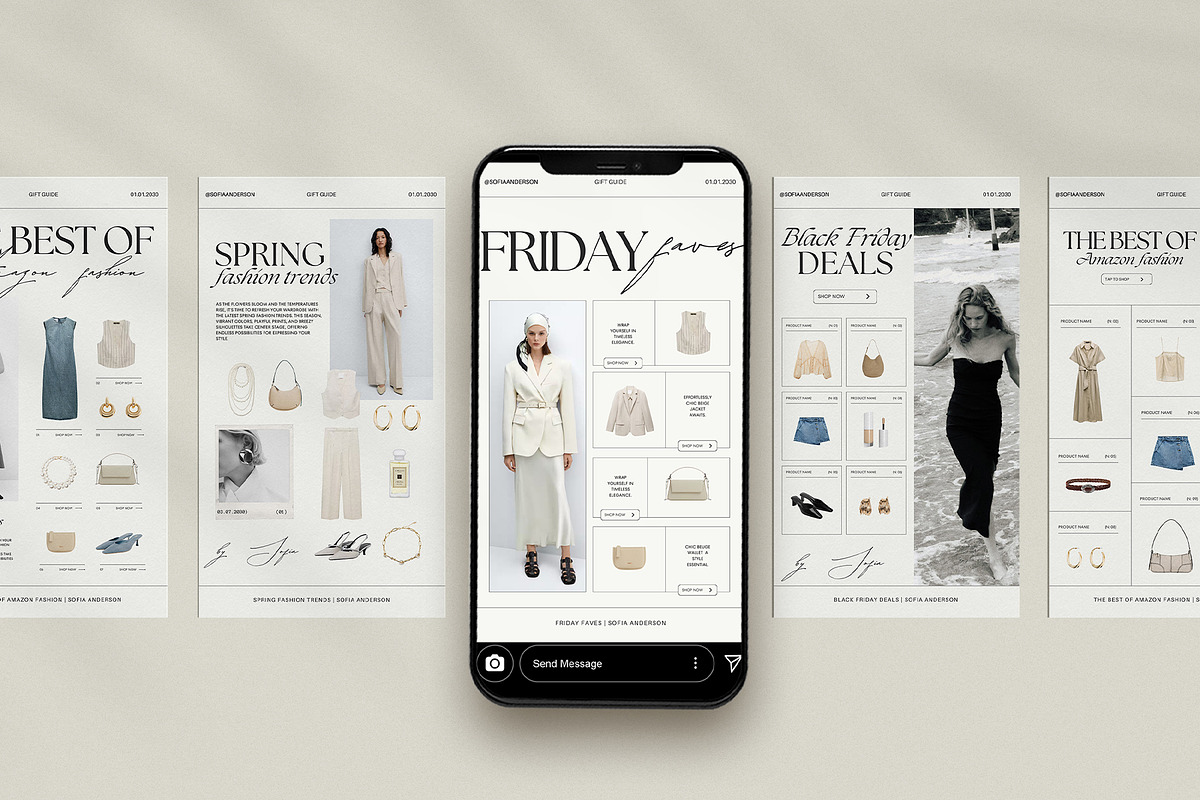 40 Canva LTK Instagram Template | Amare Creative