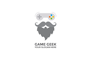 Game Geek Logo, a Branding & Logo Template by Golden-Brand