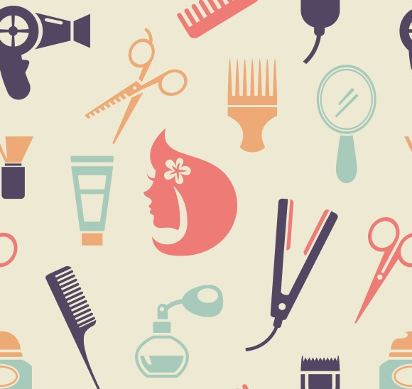 Colored Barbershop Pattern, a Pattern Graphic by Microvector