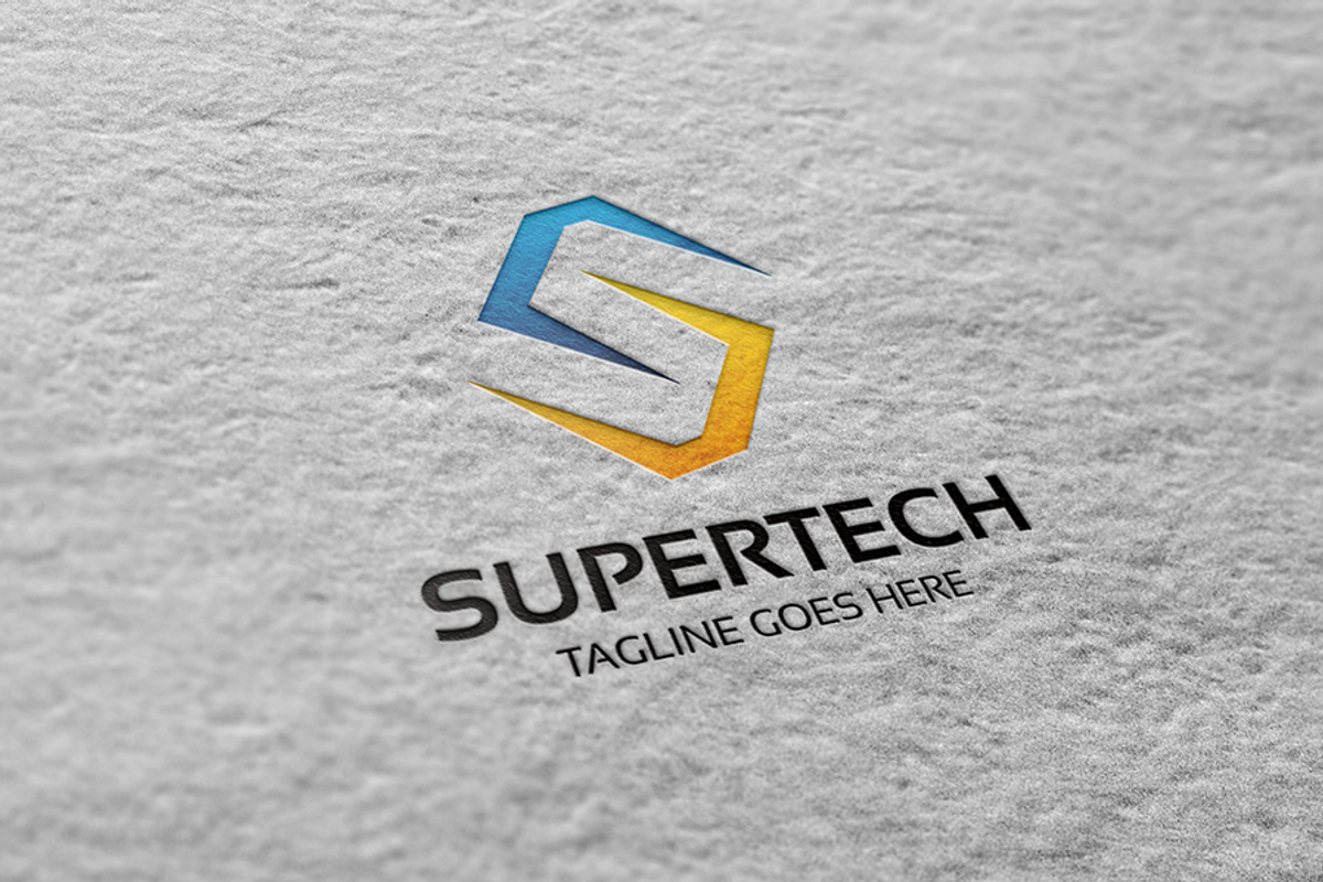 Supertech - Letter S Logo, a Branding & Logo Template by Bintank Studio