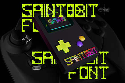 Broken Console, a Font by Arterfak Project