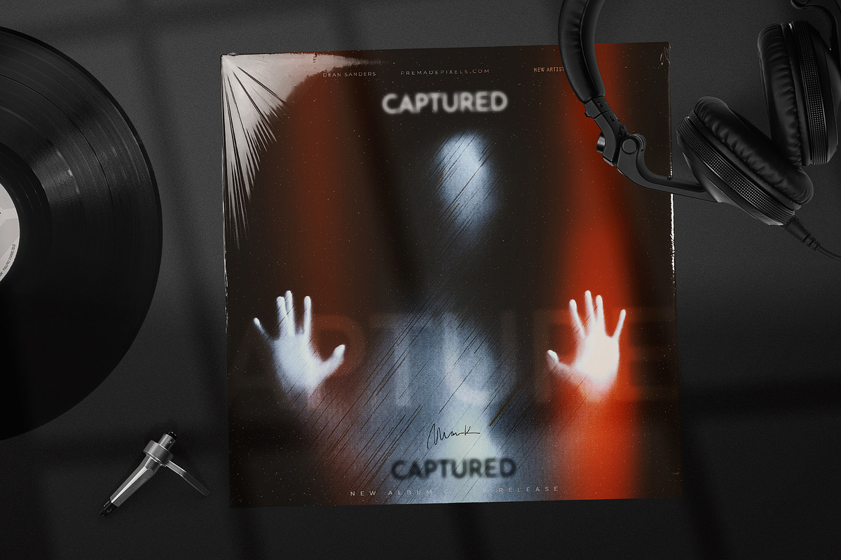 Captured Album Cover Art, a Social Media Template by PremadePixels.com ...