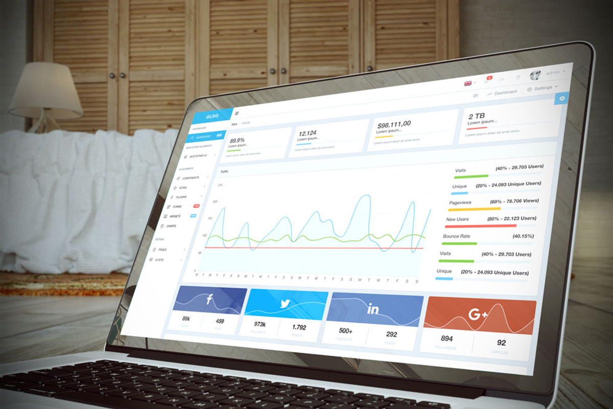 Alba Bootstrap Admin Template, a Bootstrap Template by creativeLabs