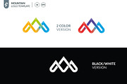 Mountain Studio Logo, a Branding & Logo Template by ft.studio