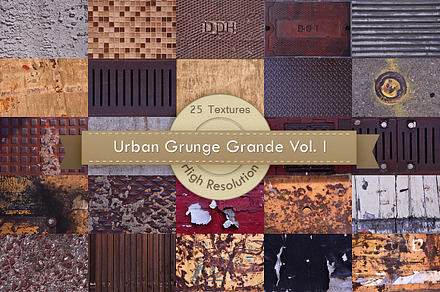 Urban Grunge Vol 4 High Res Textures, a Texture Graphic by Posh Papers ...