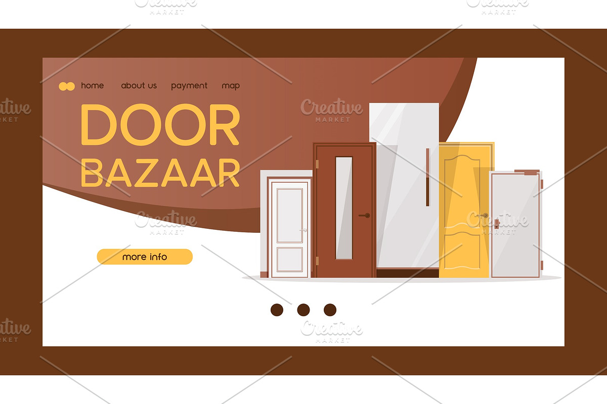 Front door bazaar for houses and, an Object Graphic by KitVector ...