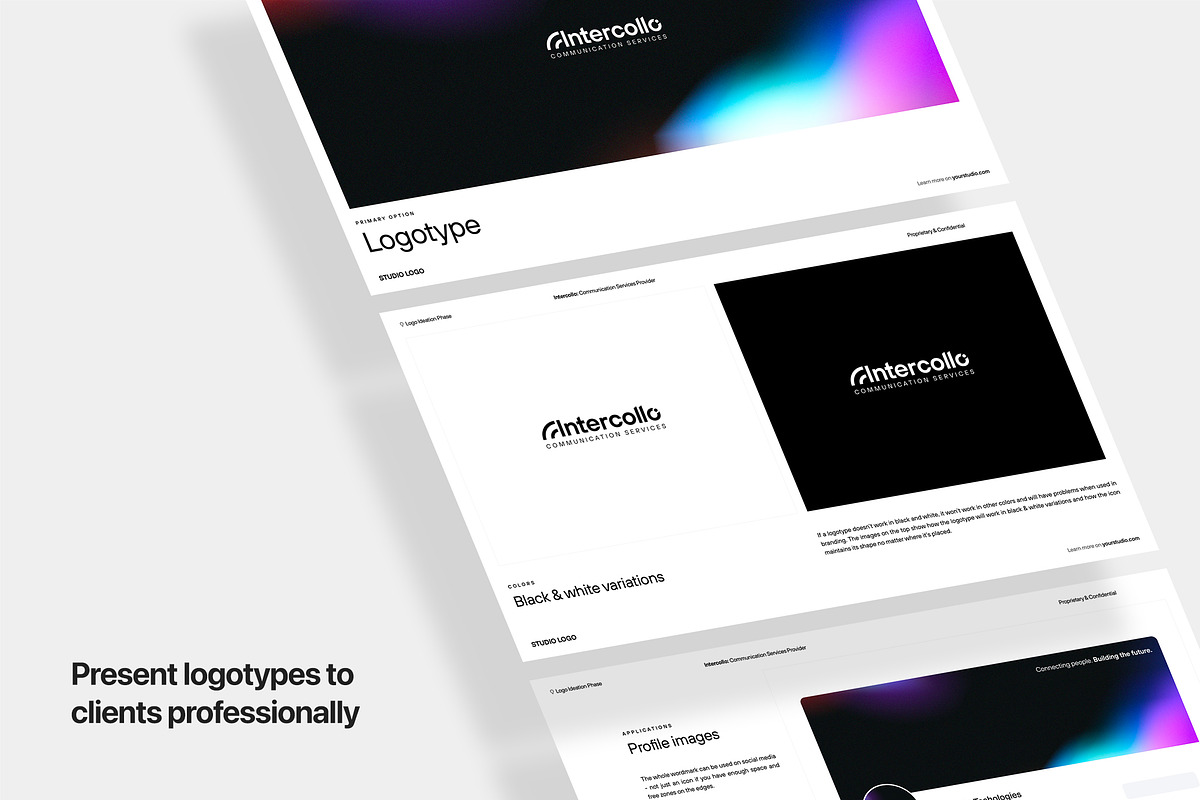 Logo Presentation Template