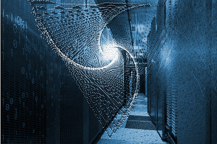 3D render Binary stream, flow of, an Object 3D Model by VLADIMIRCARIBB