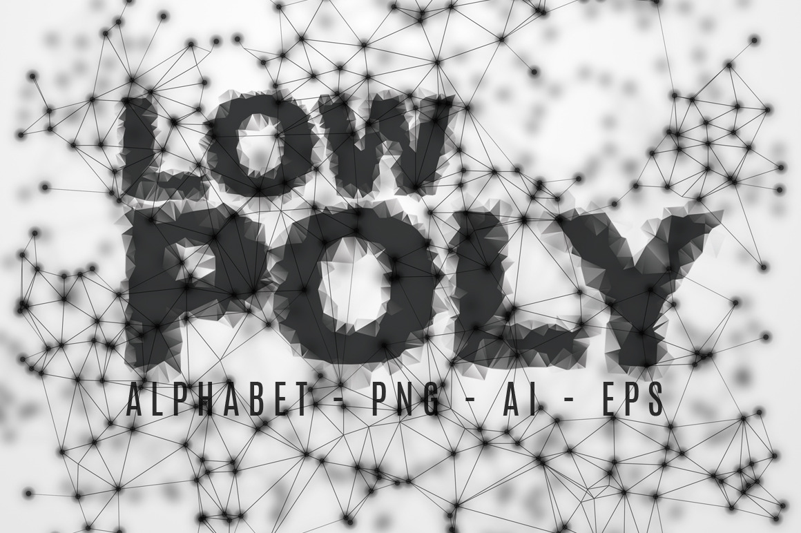 Abstract Geometric Letter Alphabet, an Object Graphic by Transfuchsian