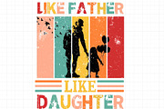 Like father like daughter png