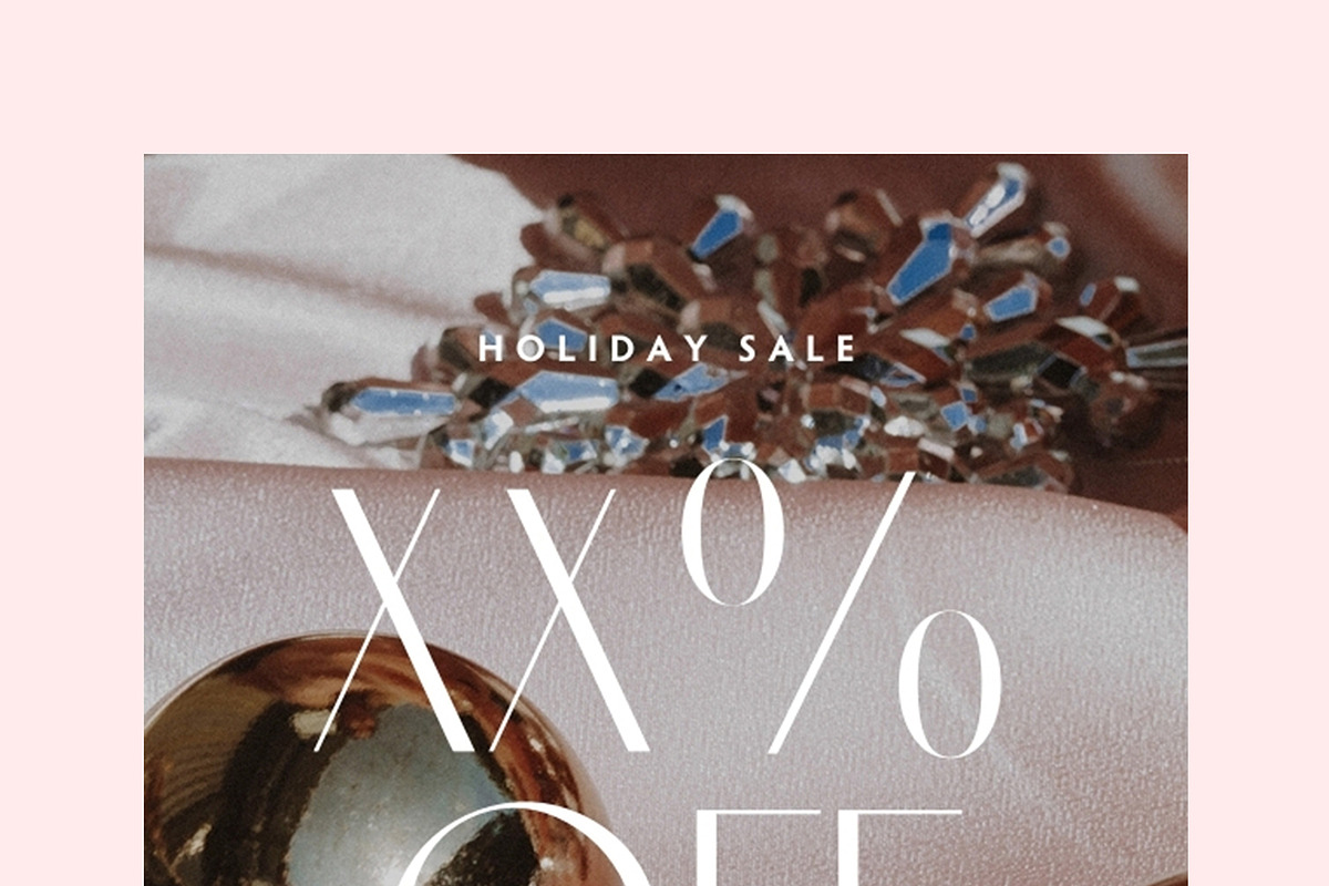 Holiday Sale Email Template Bundle, an Email Template by KikiBunnyCreative