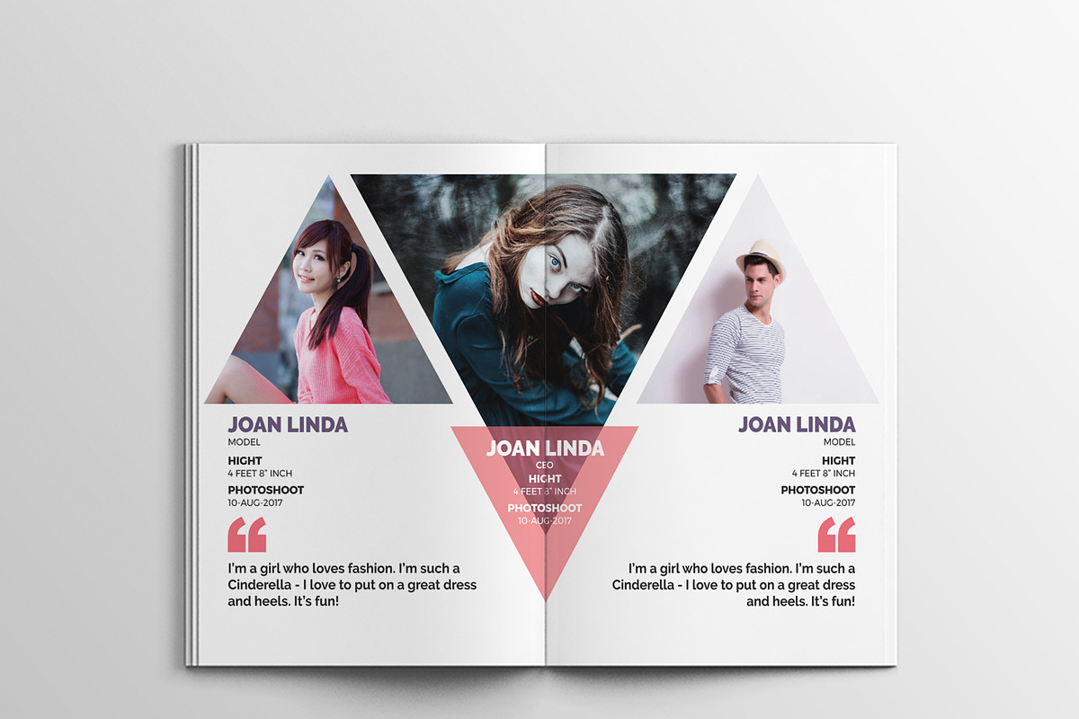 PRETTY Fashion Magazine Template, a Magazine Template by MRI STUDIO