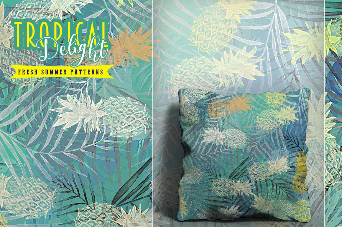 Tropical Delight, a Pattern Graphic by Digital Art Creations
