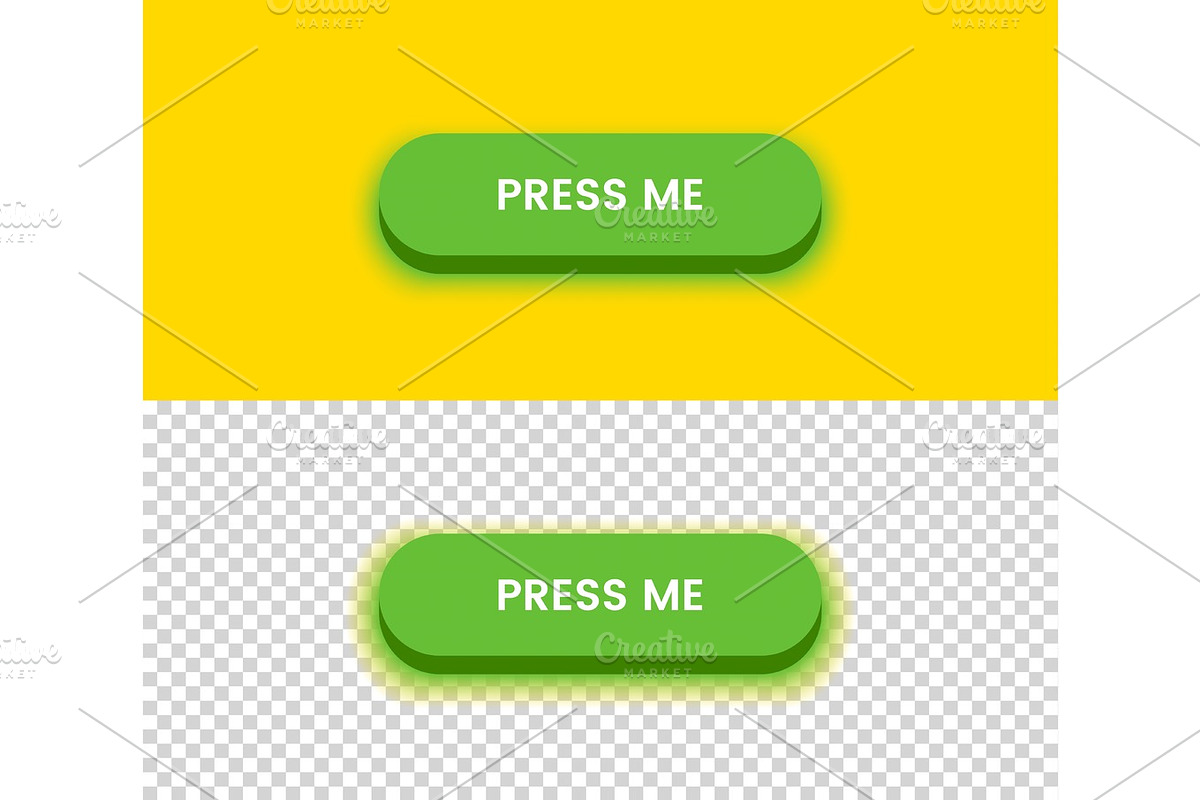 Simple green button, a Texture Graphic by the8monkey