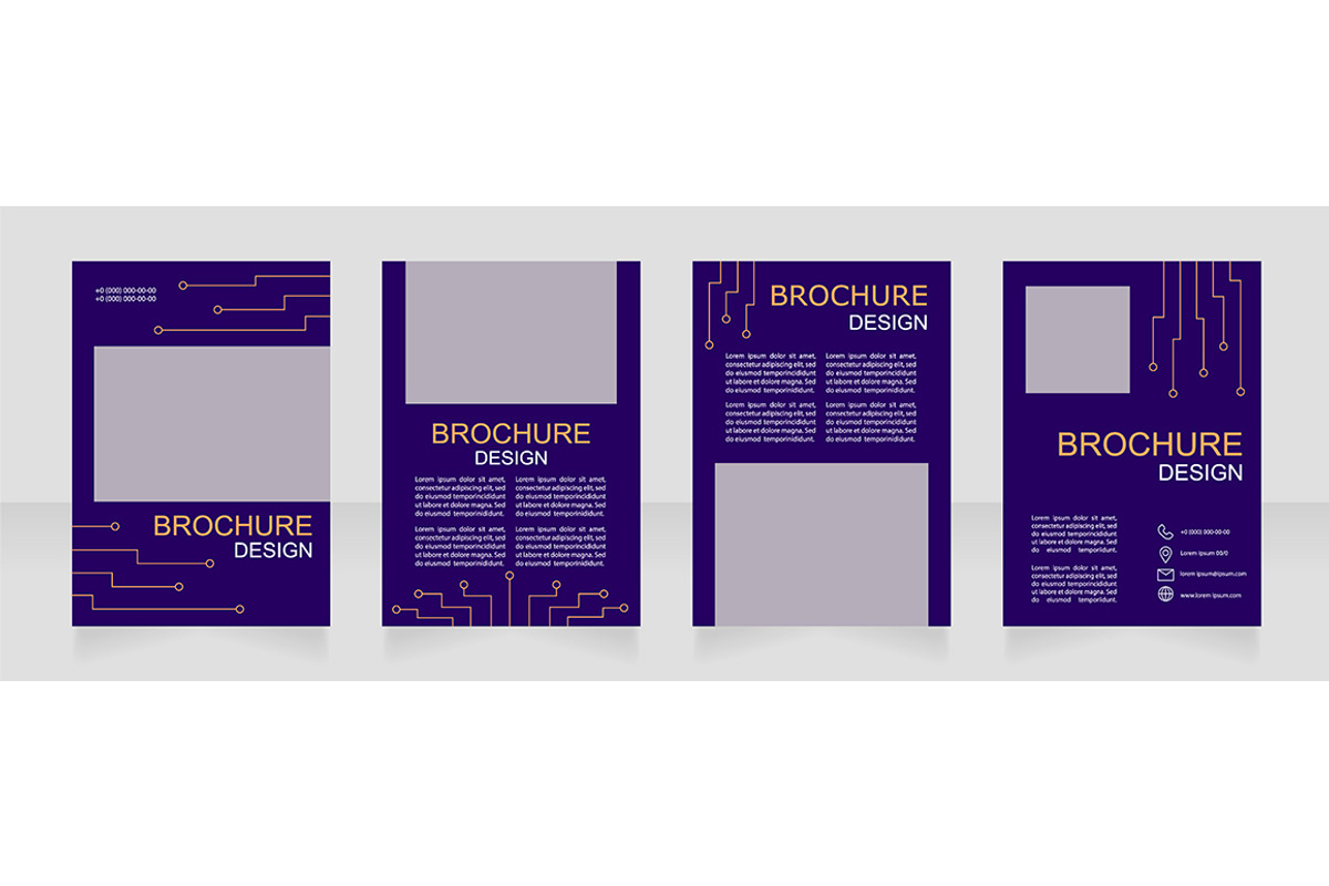 Engineering construction brochure, a Brochure Template by IMG visuals icons