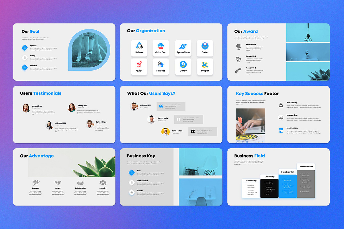 Company Profile PowerPoint Template