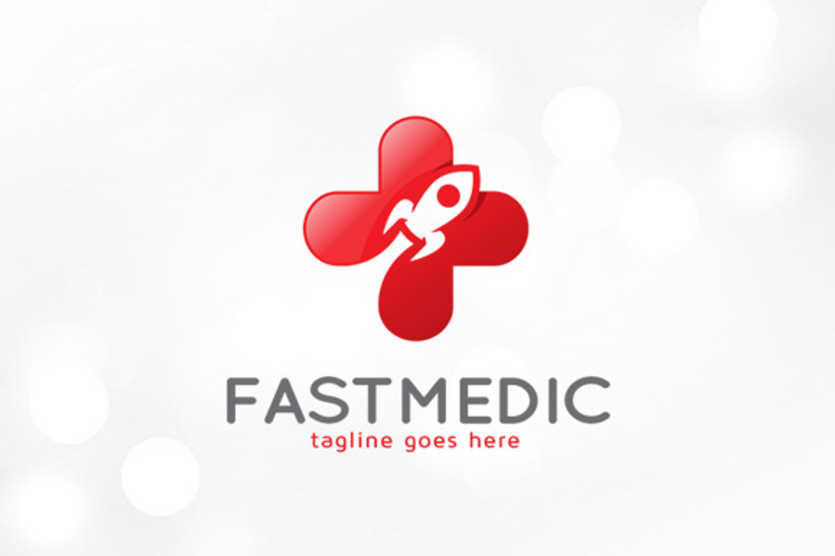 Fast Medic Logo Template, a Branding & Logo Template by gunaonedesign