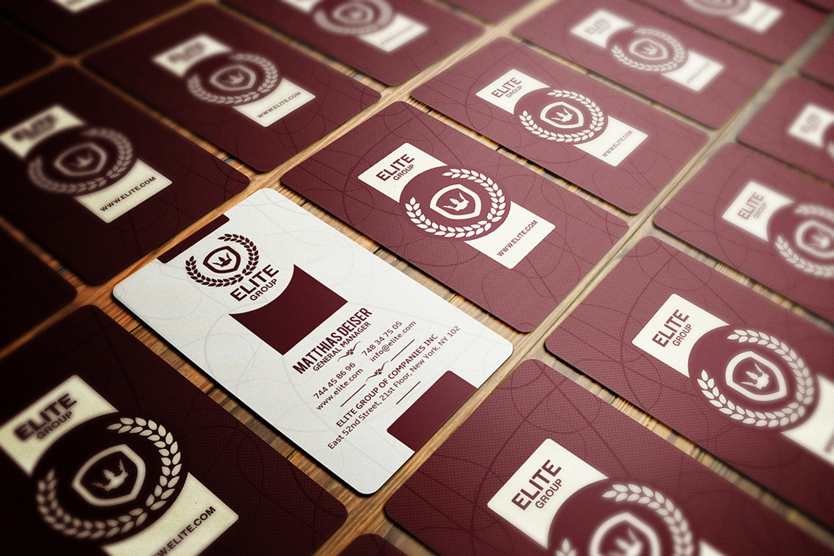 Retro Business Card, a Business Card Template by Marvel