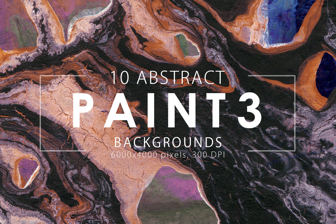 Abstract Paint Backgrounds Vol. 3, a Texture Graphic by ArtistMef