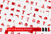 111 building stickers, an Icon by Palau