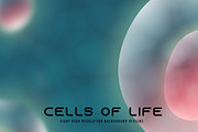 Cells of Life, a Background Graphic by Digital Art Creations