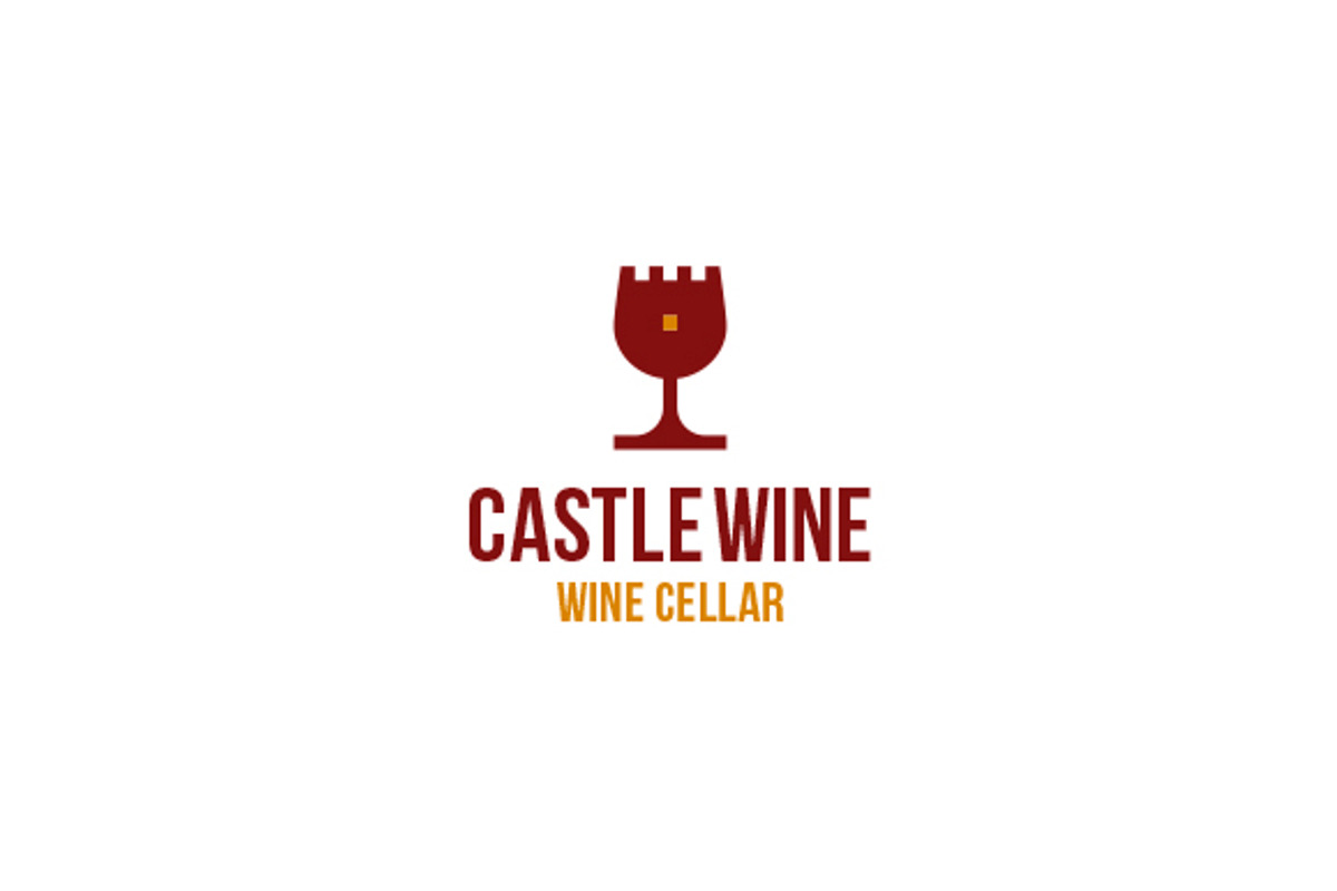 Castle Wine Logo, a Branding & Logo Template by Mauro Bertolino