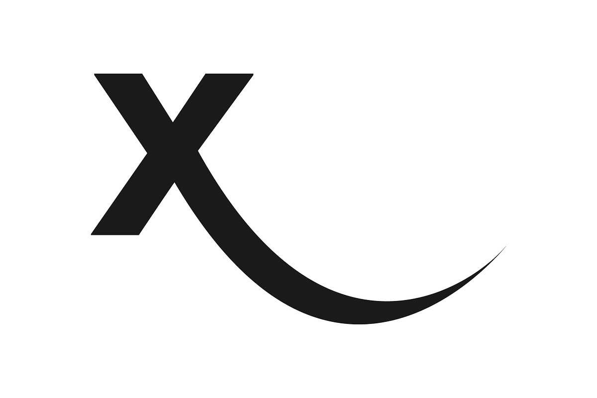 Abstract letter X logo, a Branding & Logo Template by Rhealea_Design