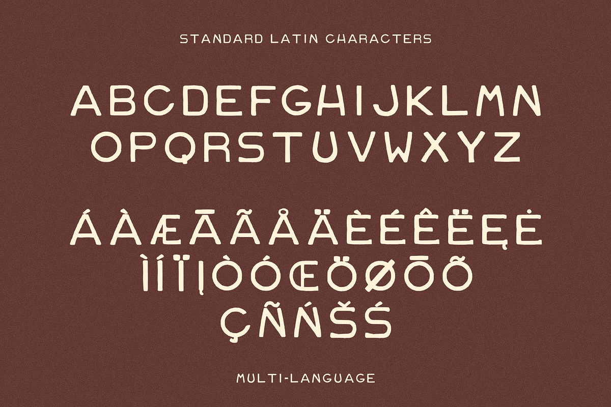 Yucca Valley | Hand drawn font