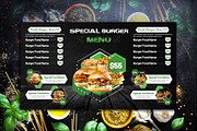 Digital Food Menu Design Template, a Stationery Template by MRI STUDIO ...
