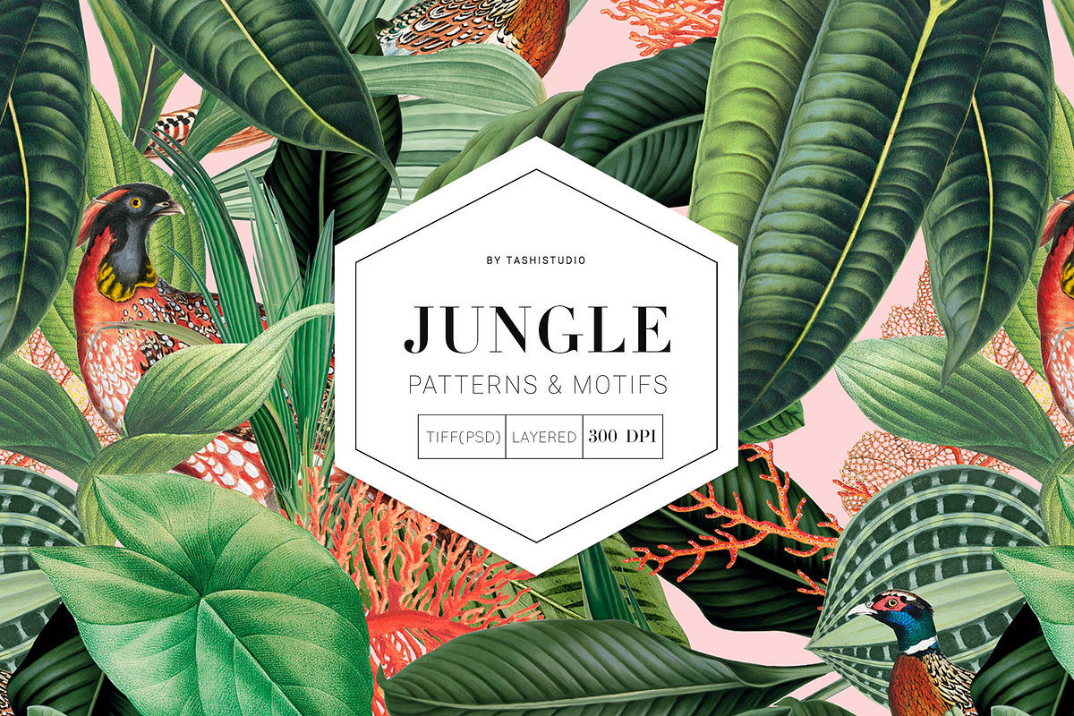 Luxury Tropical print patterns