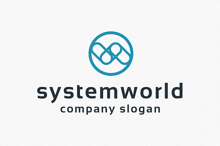 Connect Work Logo Template, a Branding & Logo Template by PixaSquare