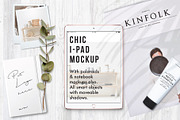 Chic Modern iPad Mockup, an iPad Mockup by Tropical Type