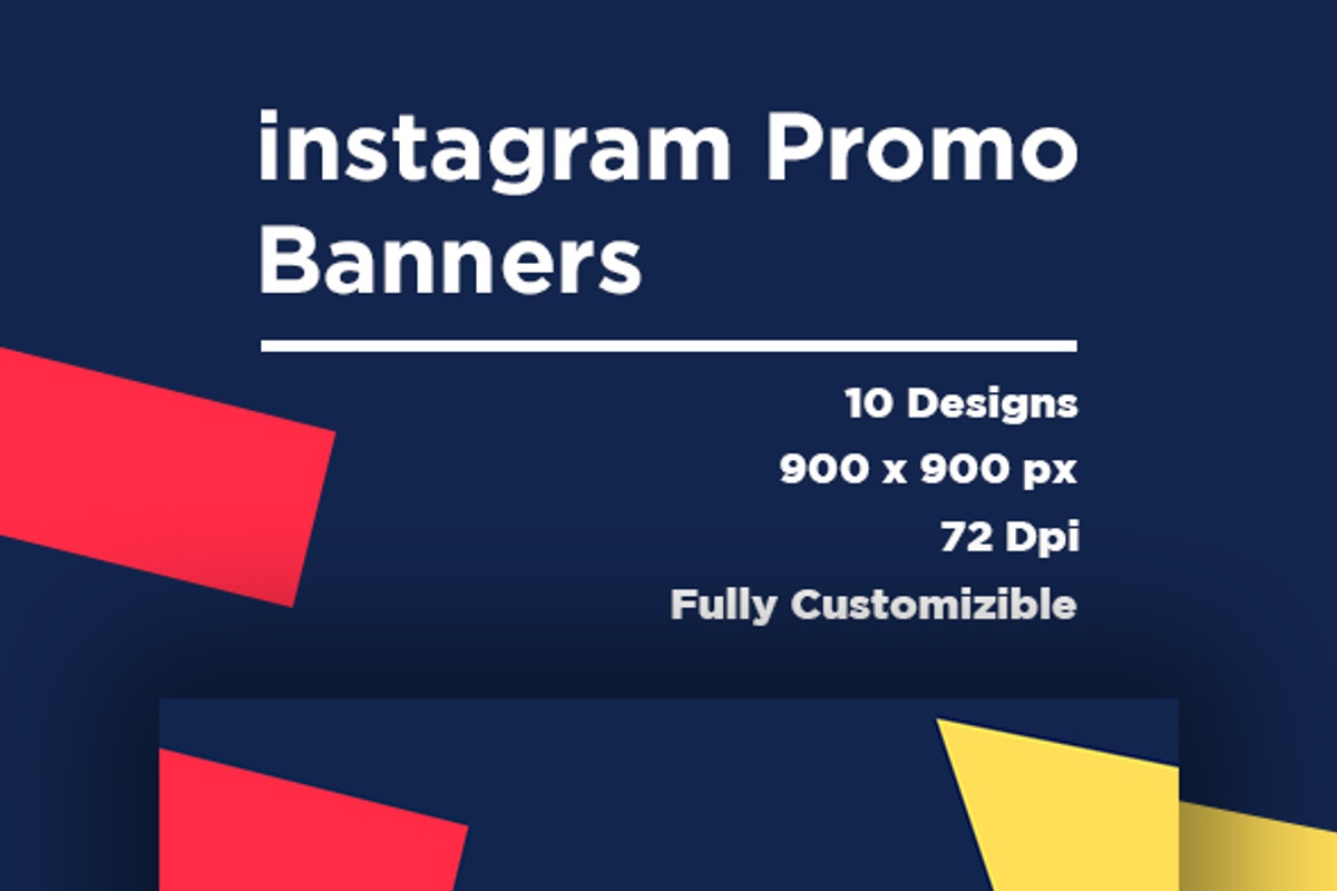 Instagram Promo & Ads Banner, a Templates & Theme by Awns Creators