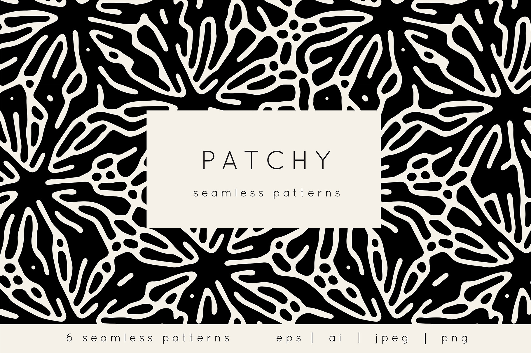 Patchy Seamless Patterns Set, a Pattern Graphic by Curly_Pat | Creative ...