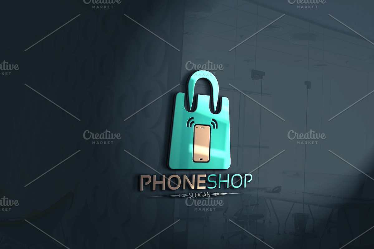 Phone Shop Logo, a Branding & Logo Template by Josuf Media