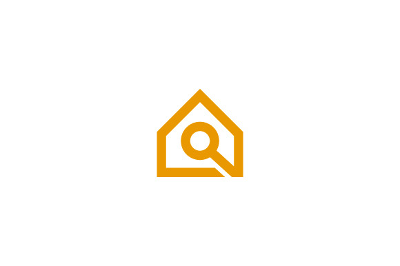 Search House Logo, a Branding & Logo Template by Mauro Bertolino
