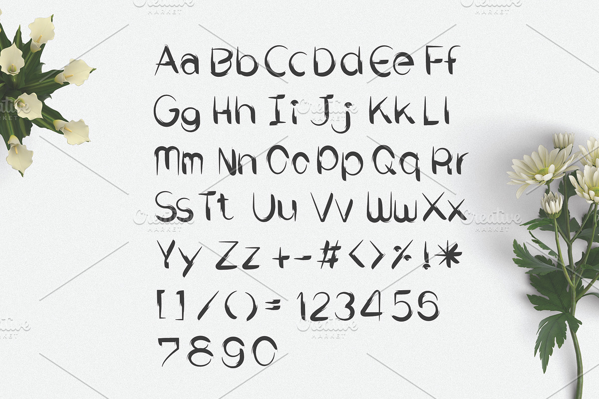 Horror Ink Font, a Handwritten Font by Graphicgo | Creative Market