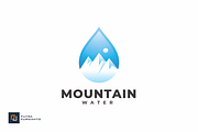 Mountain Water - Logo Template, a Branding & Logo Template by putra ...