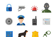 Vector security icons, a Person Illustration by Vectorstockersland