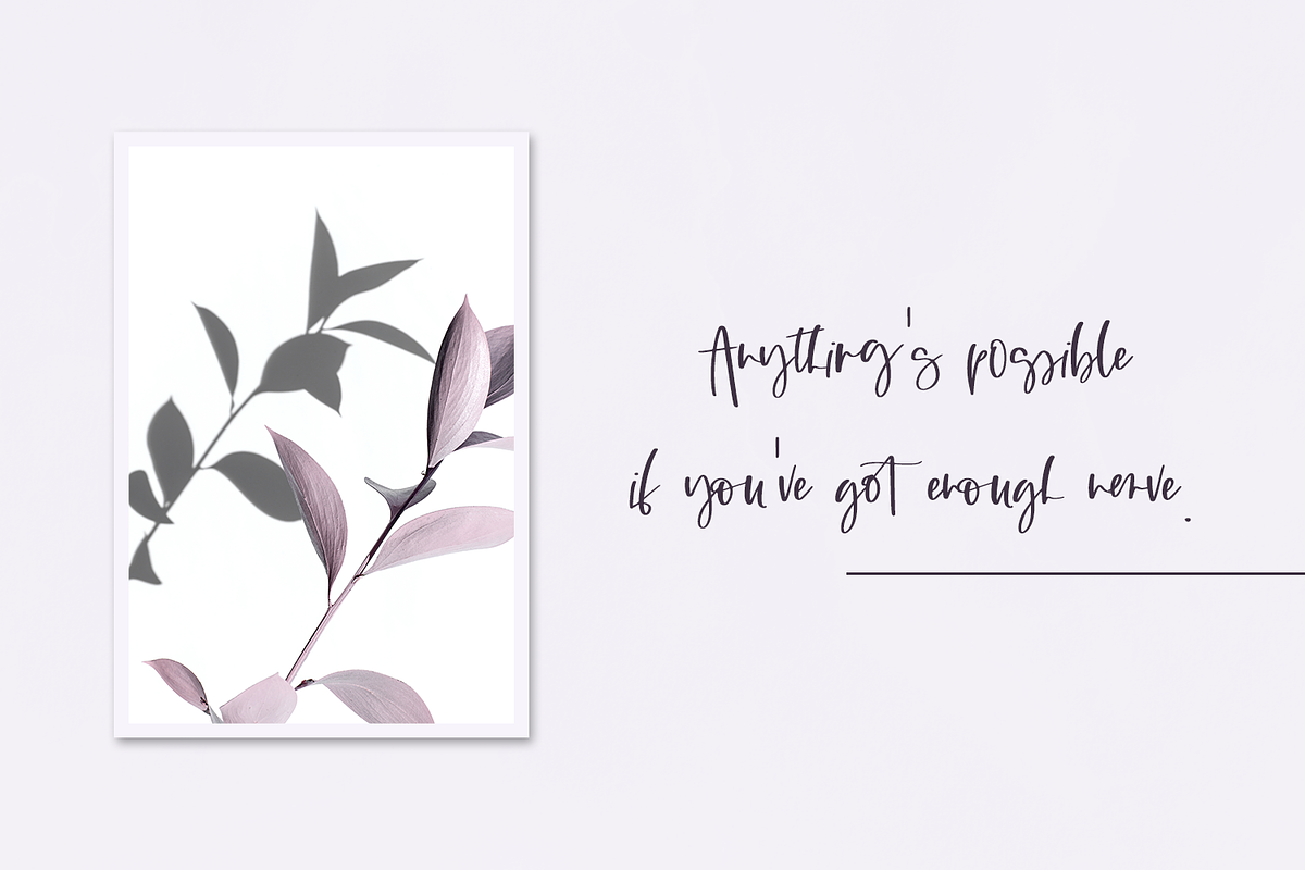 Duchess Script Font, a Script Font by Beck McCormick