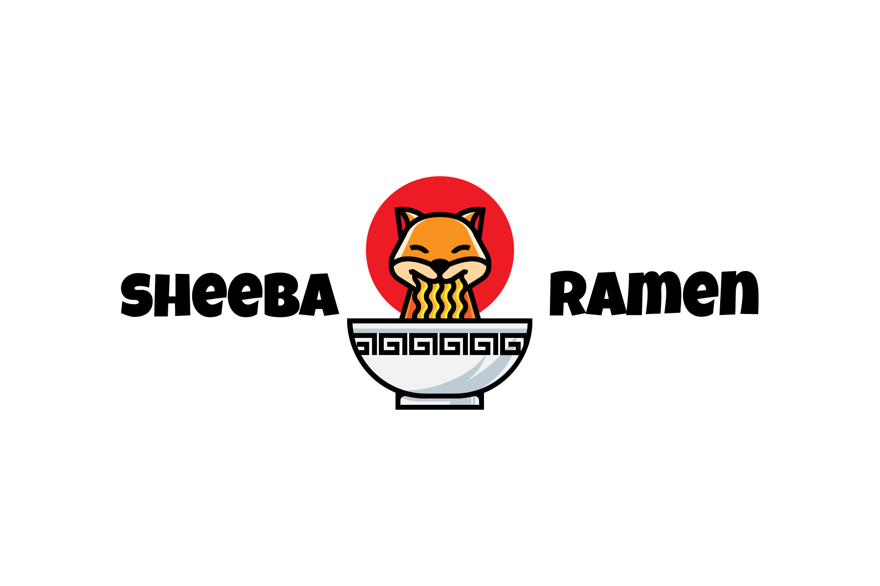 Sheeba Ramen - Mascot & Esport Logo, a Branding & Logo Template by AQR ...