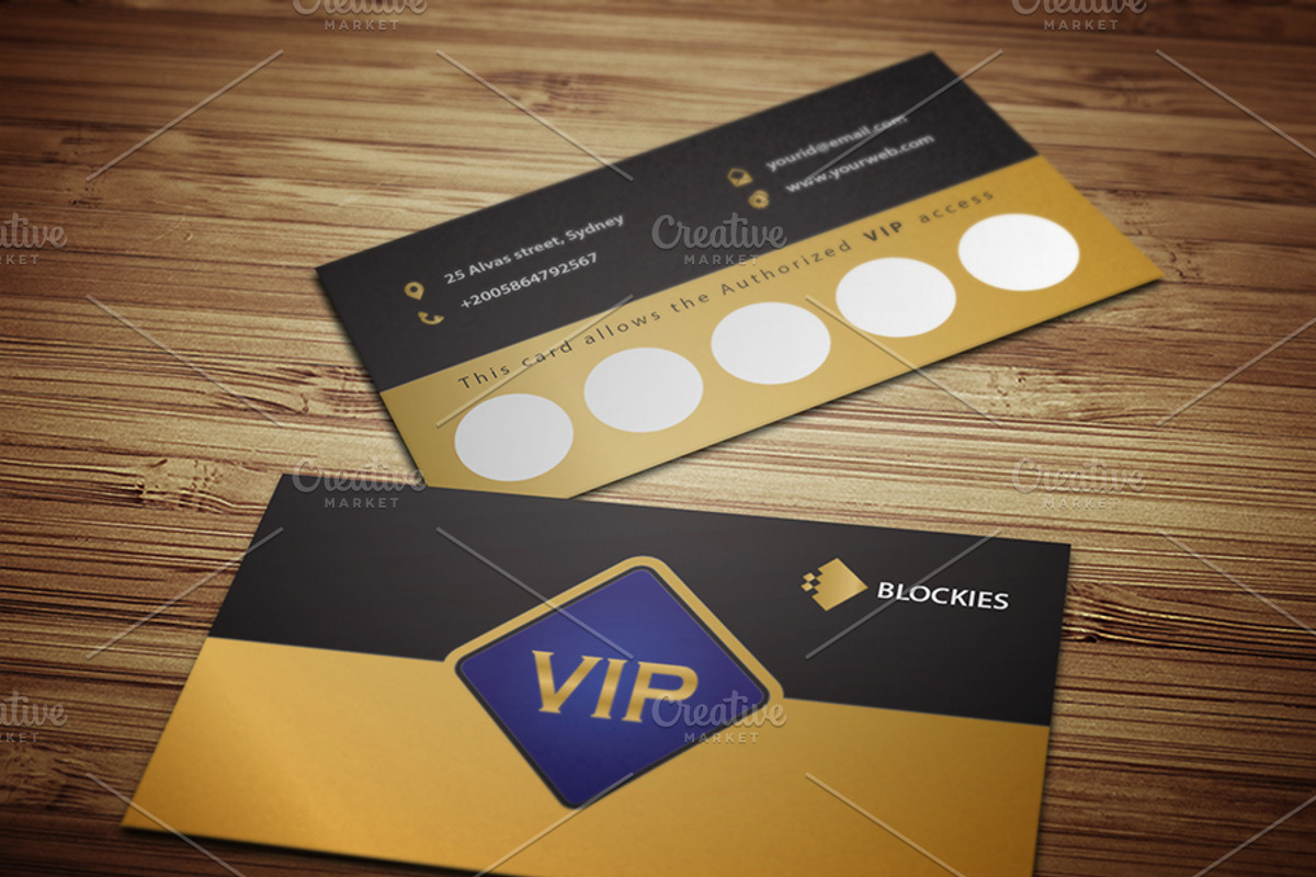 Loyalty/VIP Invitation Card Template, an Invitation Template by Pentaclay