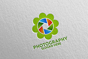 Flower Camera Photography Logo 71 | Branding & Logo Templates ...